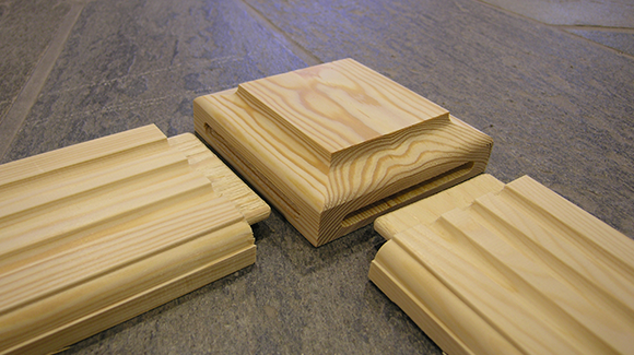 Håndlaget listverk - Os Trekultur